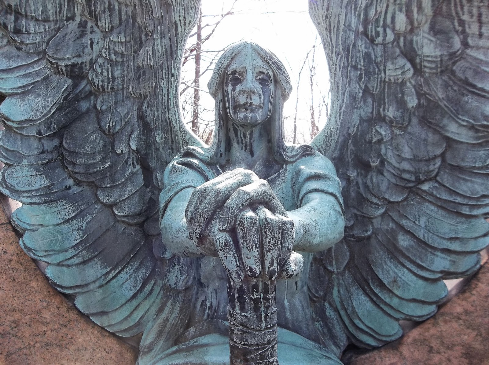 Travels of a Hobgoblin Taphophile: Haserot Angel - Lake View Cemetery