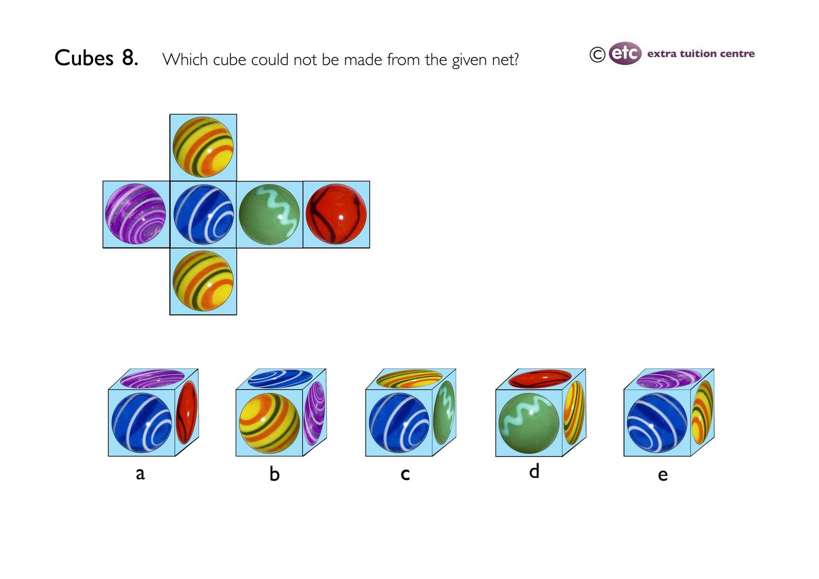 The 11 Plus Exam Blog: Eleven Plus Non Verbal Reasoning Cubes