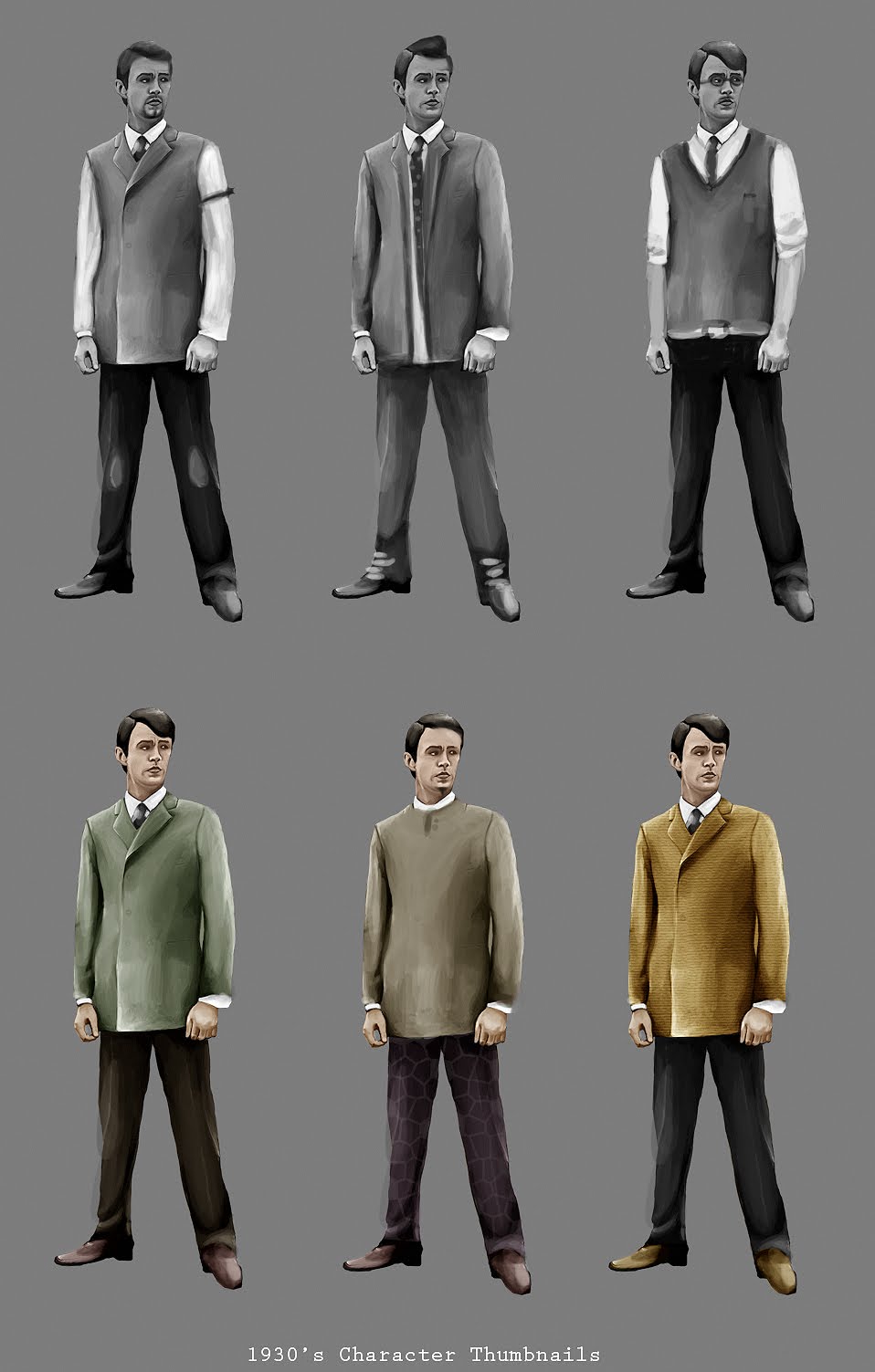 Take.Off.Your.Cool: 1930's Character