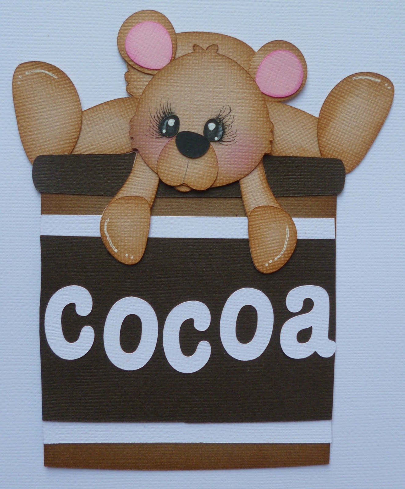 Scrapping Delight with Michelle: Hot Chocolate Bears