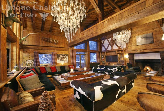 Interiorissimo: Serip and stunning Chalet le Rocher..
