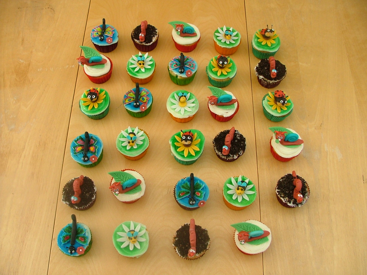 Det var så Lidt: Bugs Cupcakes