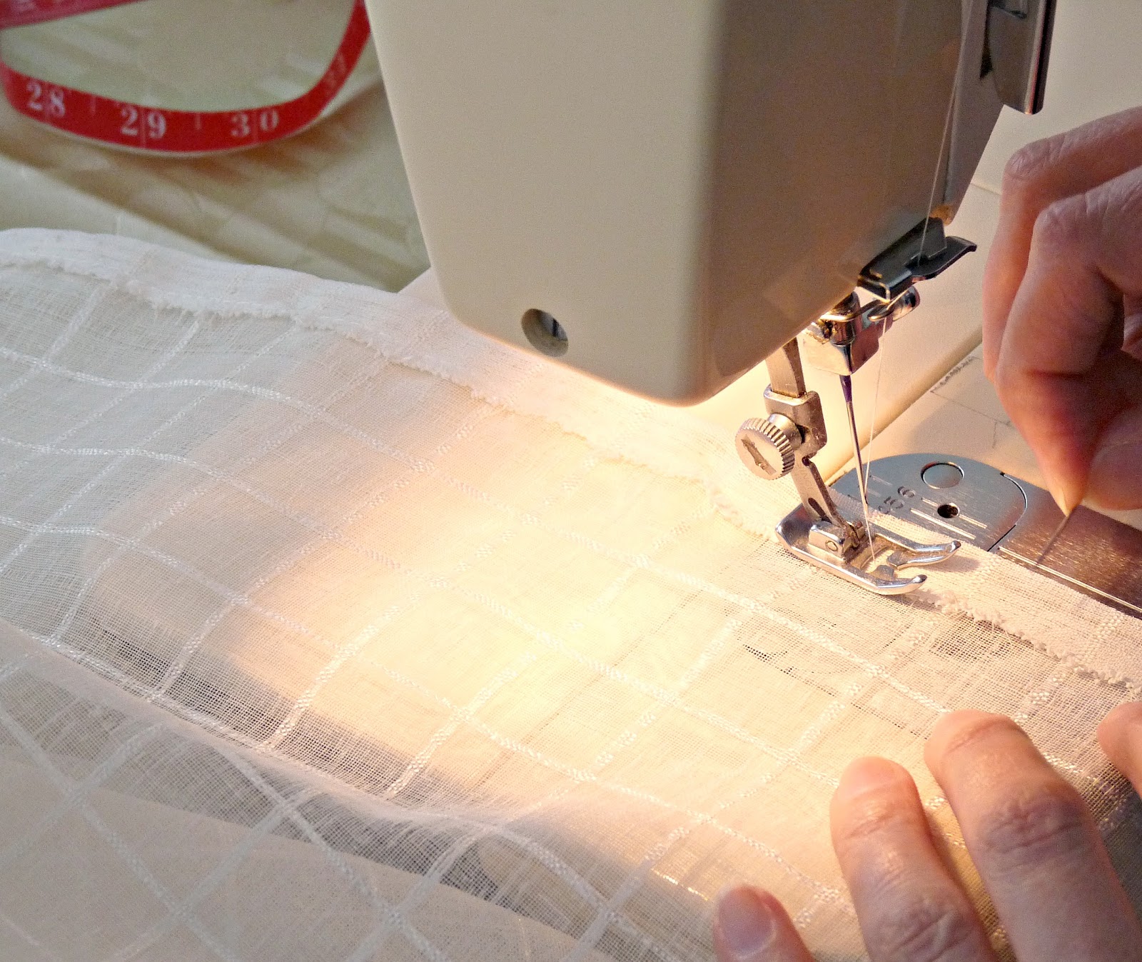 DIY Sheer Curtains | Increasing Privacy with Layered Sheers | Dans le ...