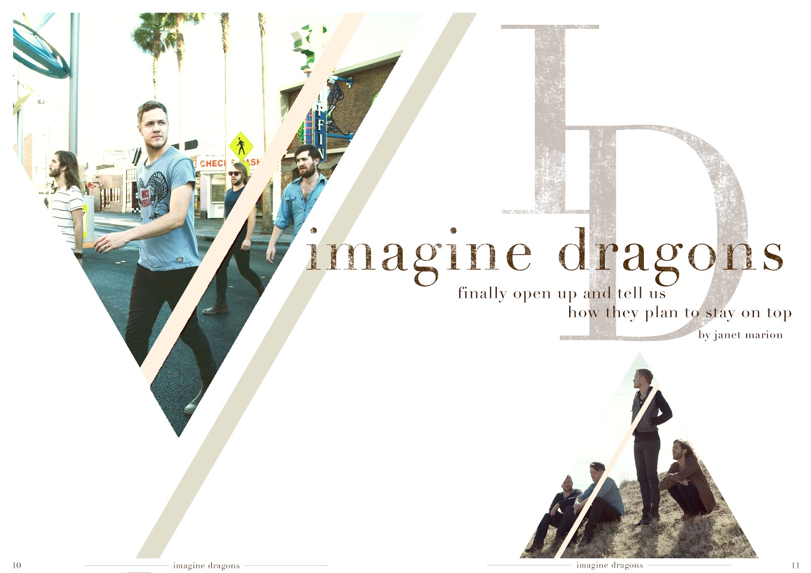 AW Graphics: Work Based Learning - Magazine Spreads