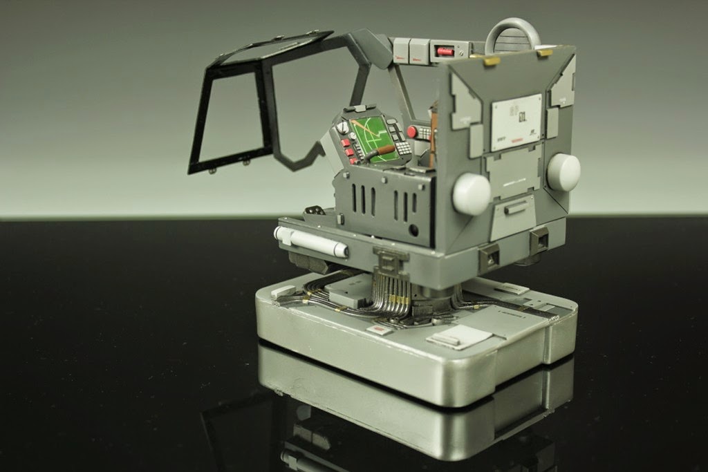Gundam Family: 1/18 RX-78 GP01 Cockpit Scratch Build & Making