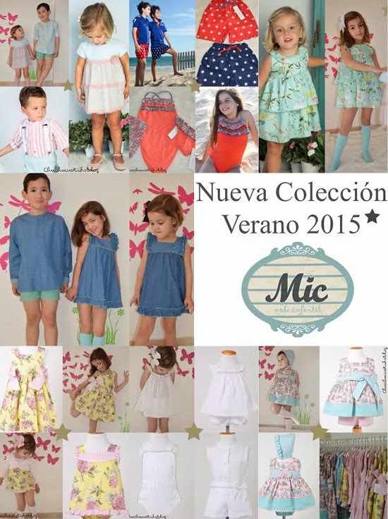 Blog moda infantil: *MIC MODA INFANTIL se viste de Verano: Colección SS 15*