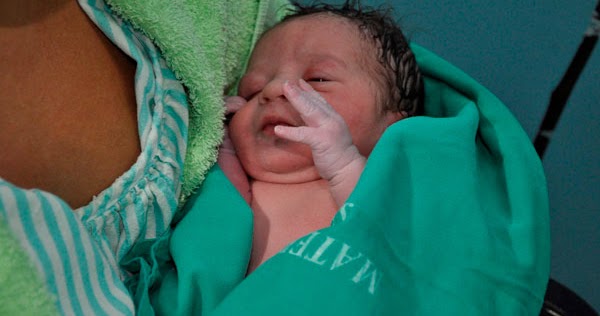 RN: Nasce o primeiro bebê de 2014 na maternidade Januário Cicco em ...