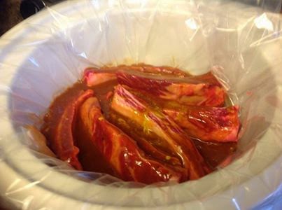 Fall Off the bone BBQ beef ribs ~ Crockin' Moms