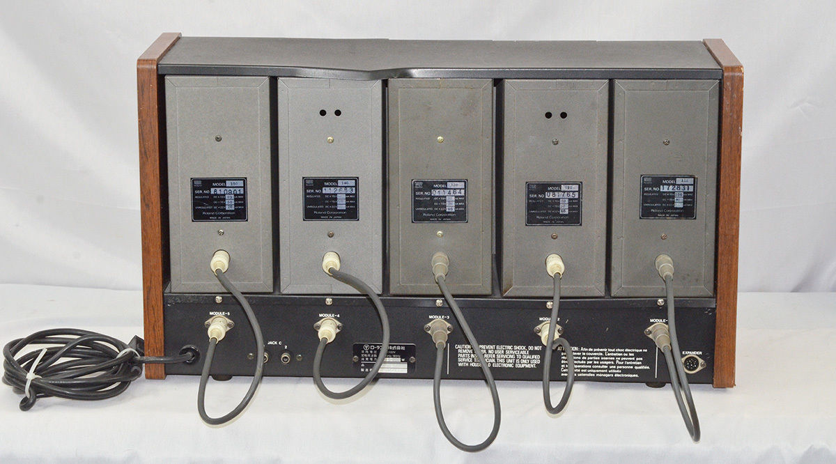 MATRIXSYNTH: Roland SYSTEM 100m ANALOG MODULAR SYNTHESIZER