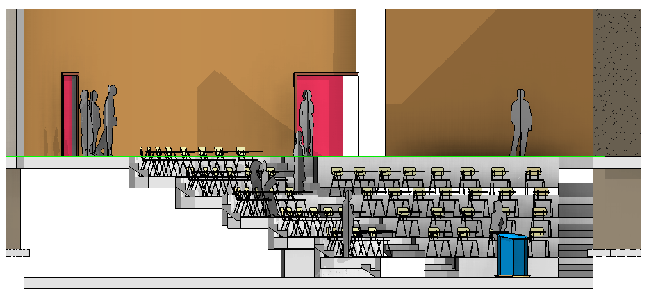 REVIT Rocks !: REVIT Lecture Theatre Presentation Plans