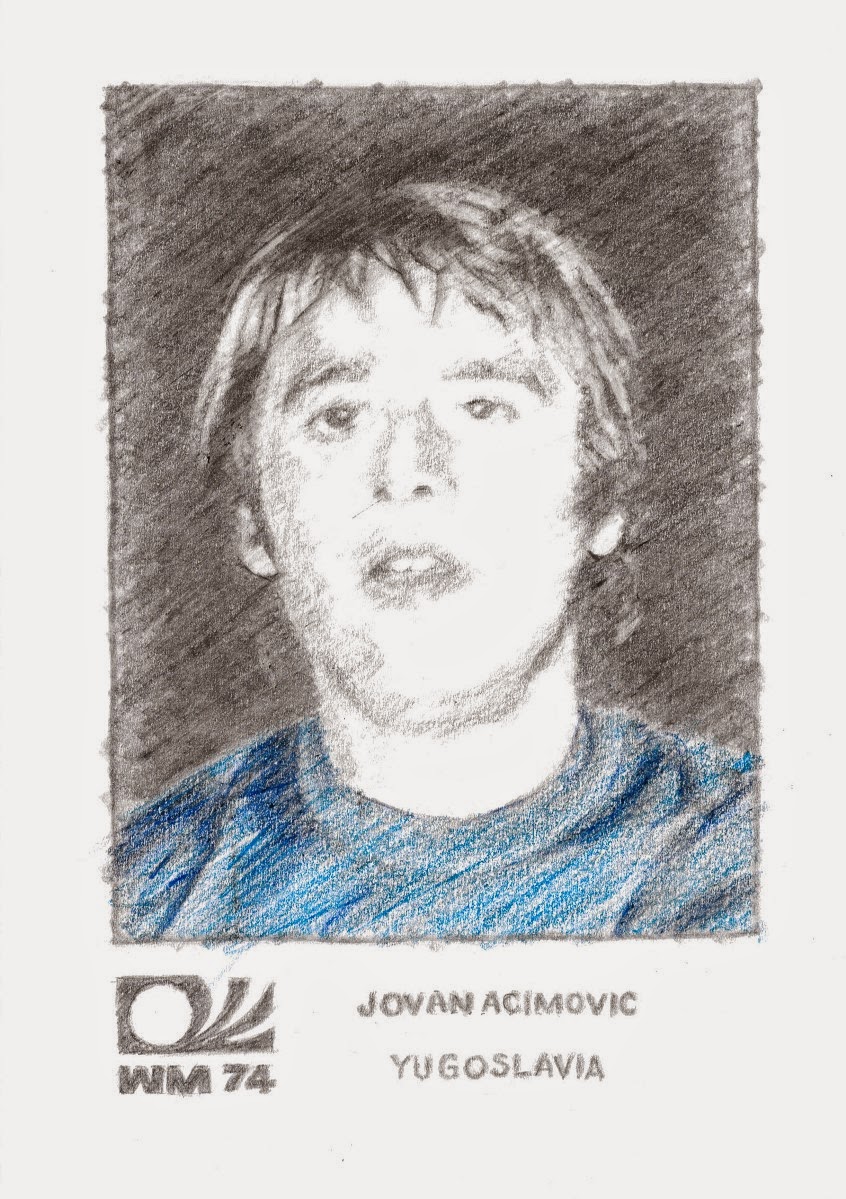 The Opposite of Tomato: World Cup '74 Portrait #17 (Jovan Acimovic ...
