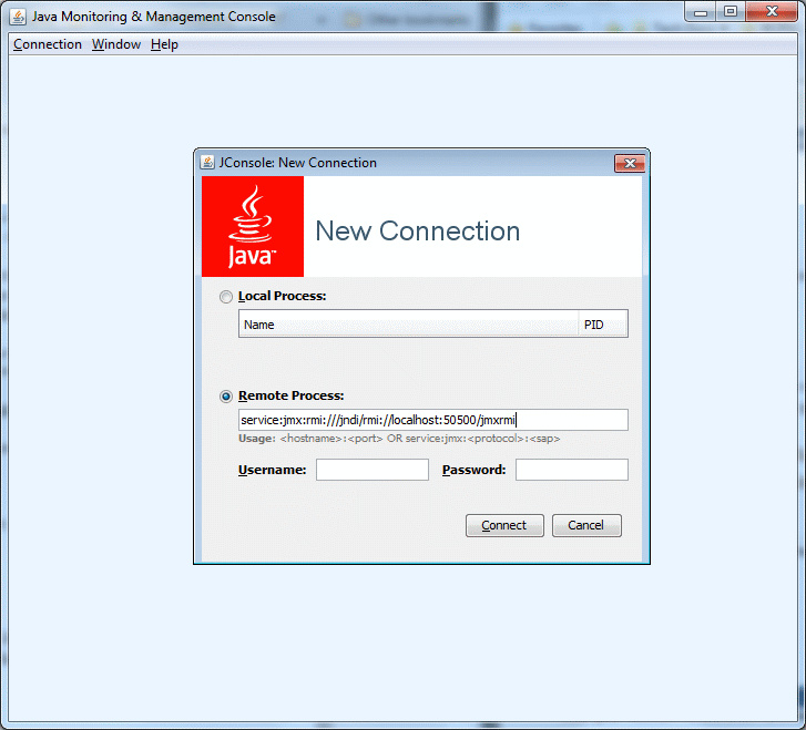Ham And Java Sandwich Connecting Jconsole To A Remote Server Two Ways