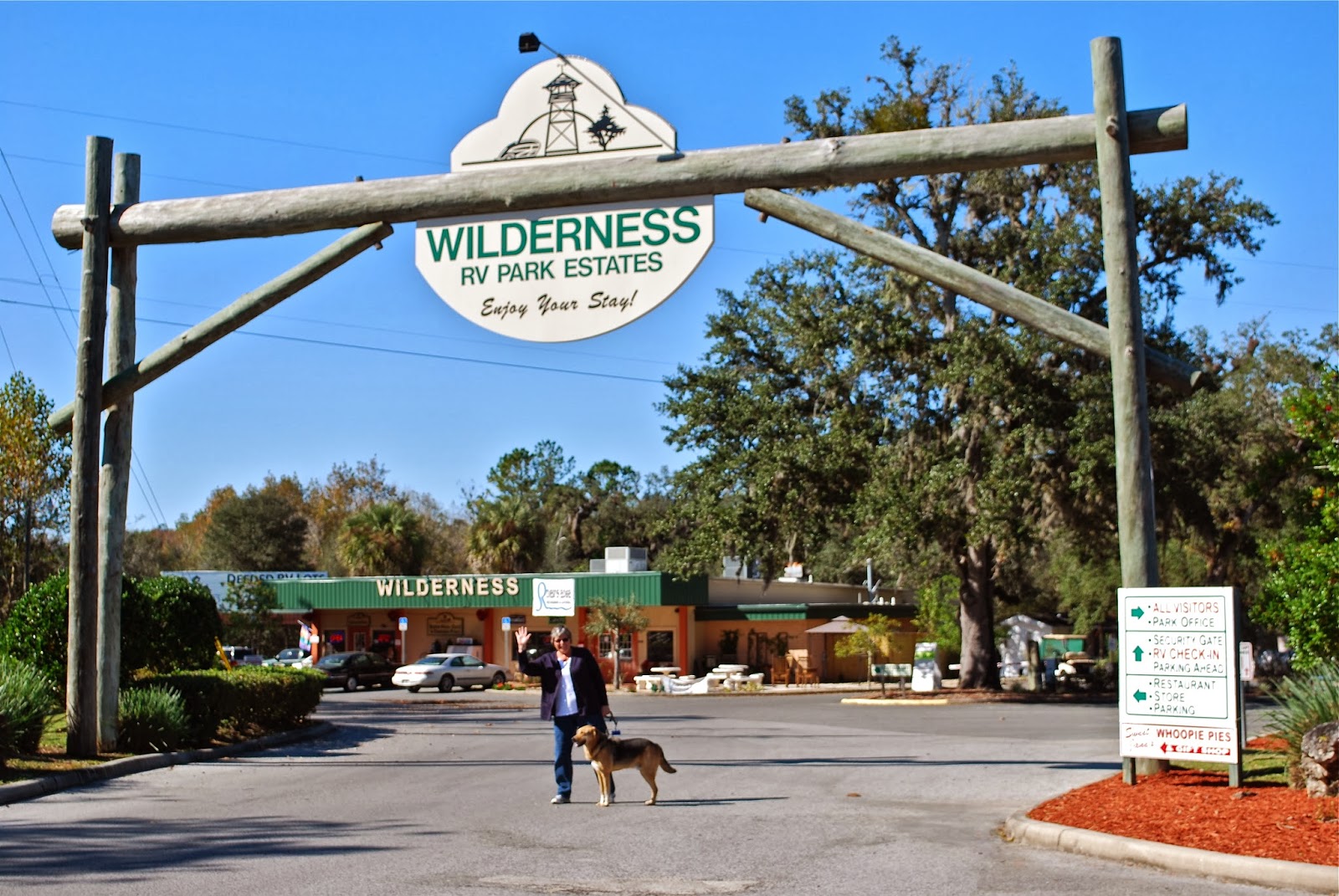 BLUE SKY AHEAD: Wilderness RV Resort, Florida