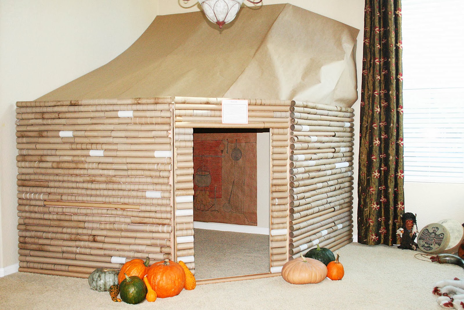 carrot top x 3: early american history fun (and a pilgrim house made of ...