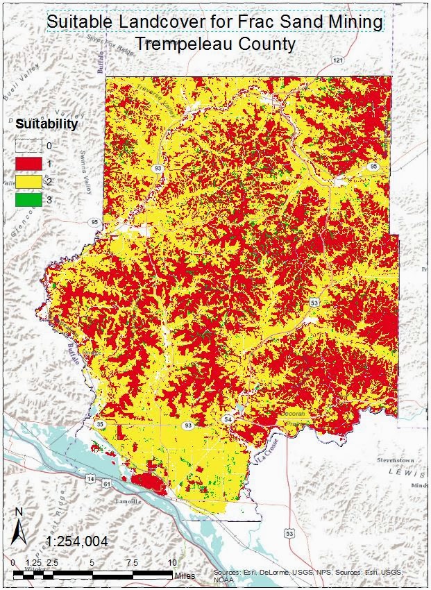 GIS II: A Study of Wisconsin Frac Sand Mining