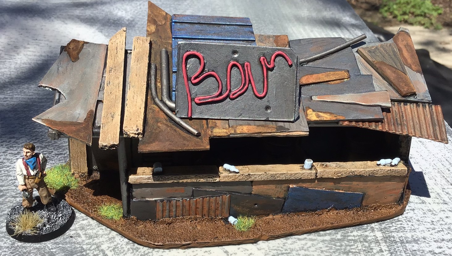 Miros' Games: 28mm Post-Apocalypse Scenery