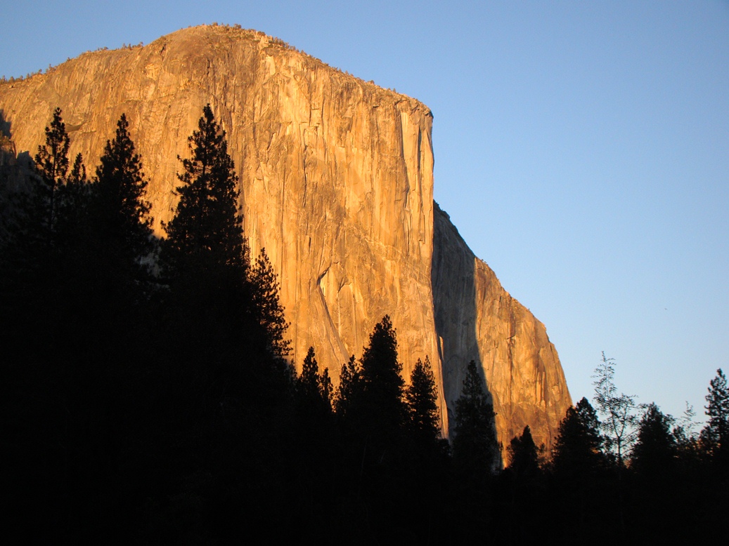 Geotripper: How it Was: Sunset in Yosemite Valley