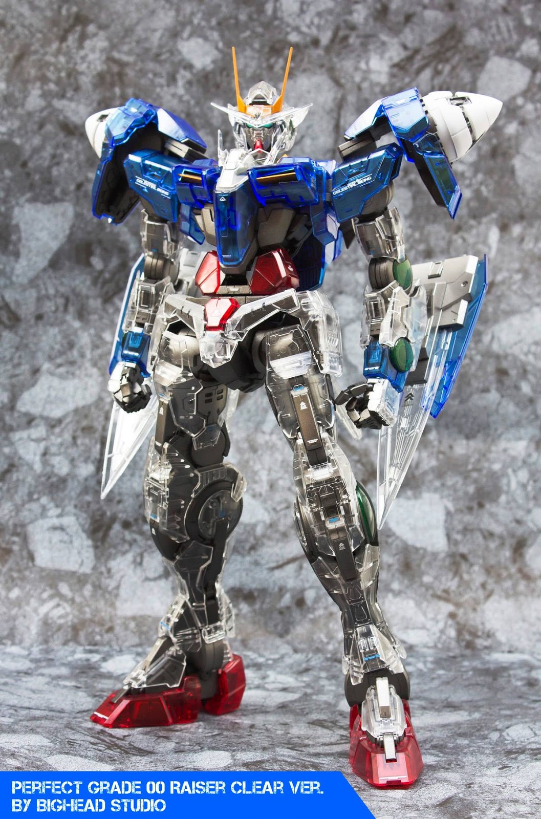 Custom Build: PG 1/60 00 Raiser + Clear Parts "Metallic Finish"