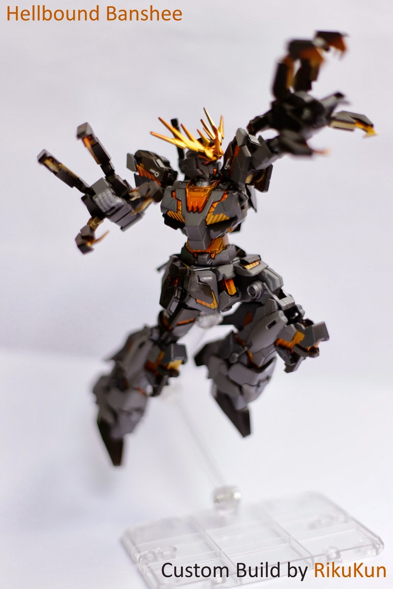 HGUC 1/144 Banshee Double VN "Hellbound Banshee" - Custom Build
