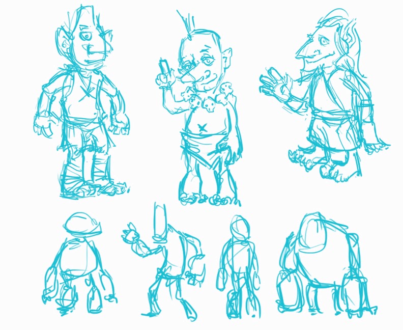 The Daily Antics of...: Comic Relief 'Troll' Blueskys for Character ...