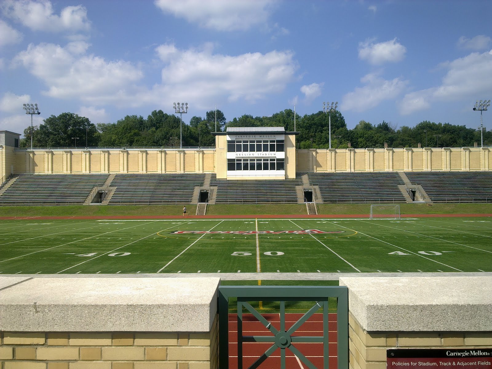 Shoot for the foot: Carnegie Mellon Campus