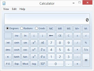 OS Tex: Exp function in Windows Calculator