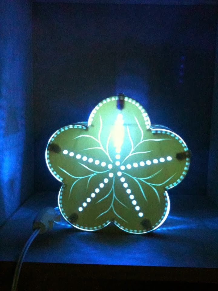 Arts Luminárias: Flor fechada