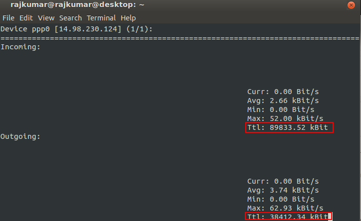 nload - Monitor your internet speed in the Terminal | It's All About Linux