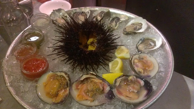 a hint of mustard.: a seafood craving.