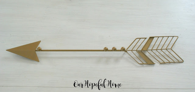 Our Hopeful Home: DIY Rustic Wooden Sign With Arrow