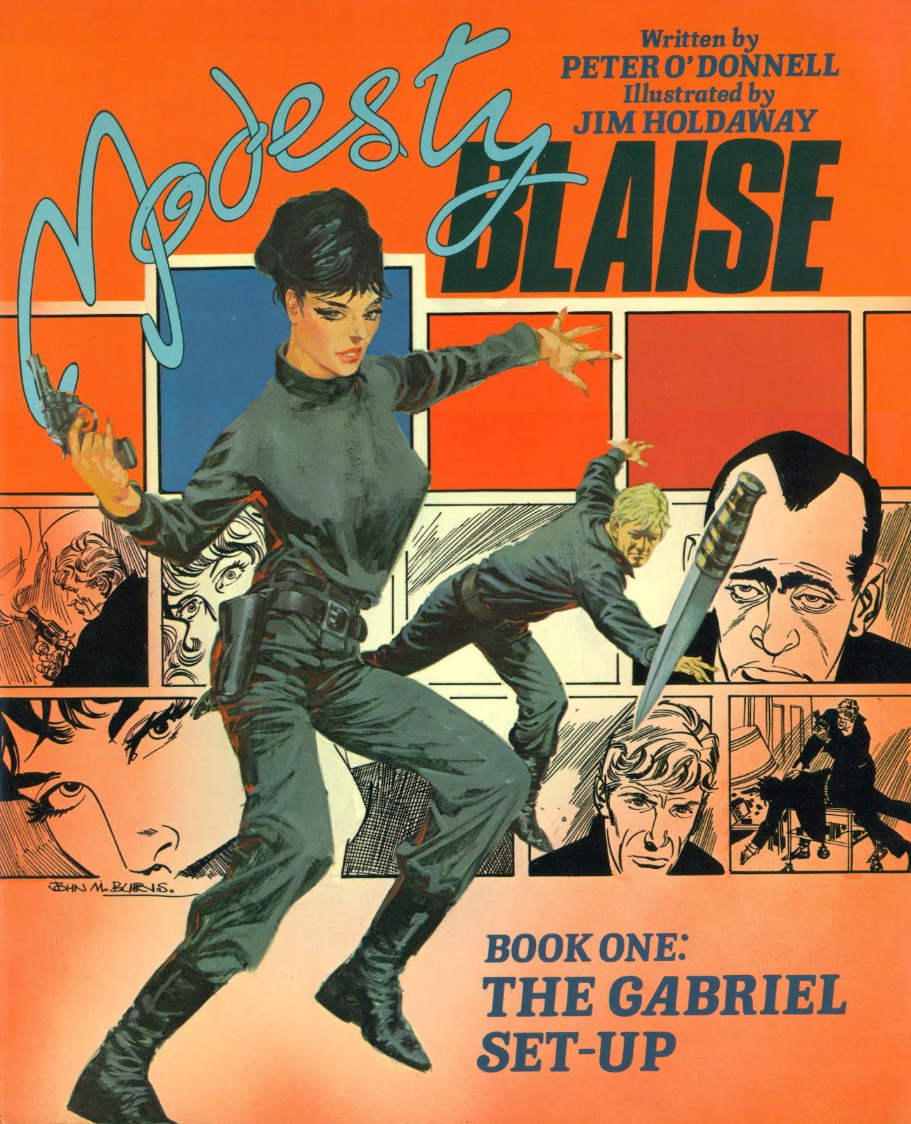 Books and Comics: #750. Modesty Blaise Collection