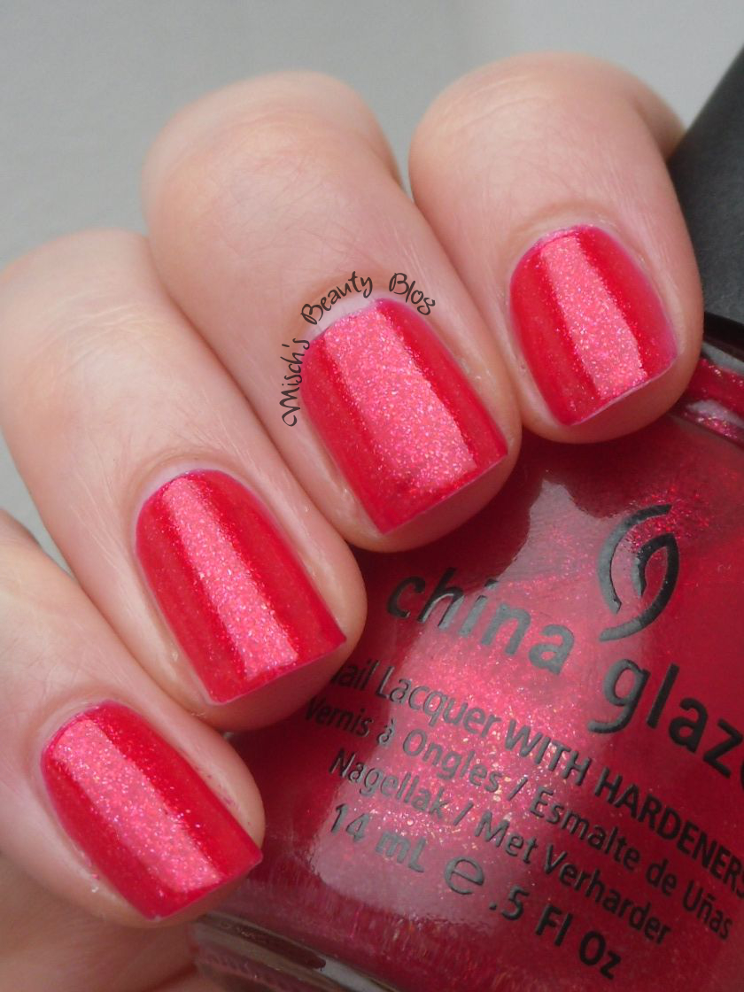Misch's Beauty Blog: NOTD April 9th: China Glaze - Raspberry Festival