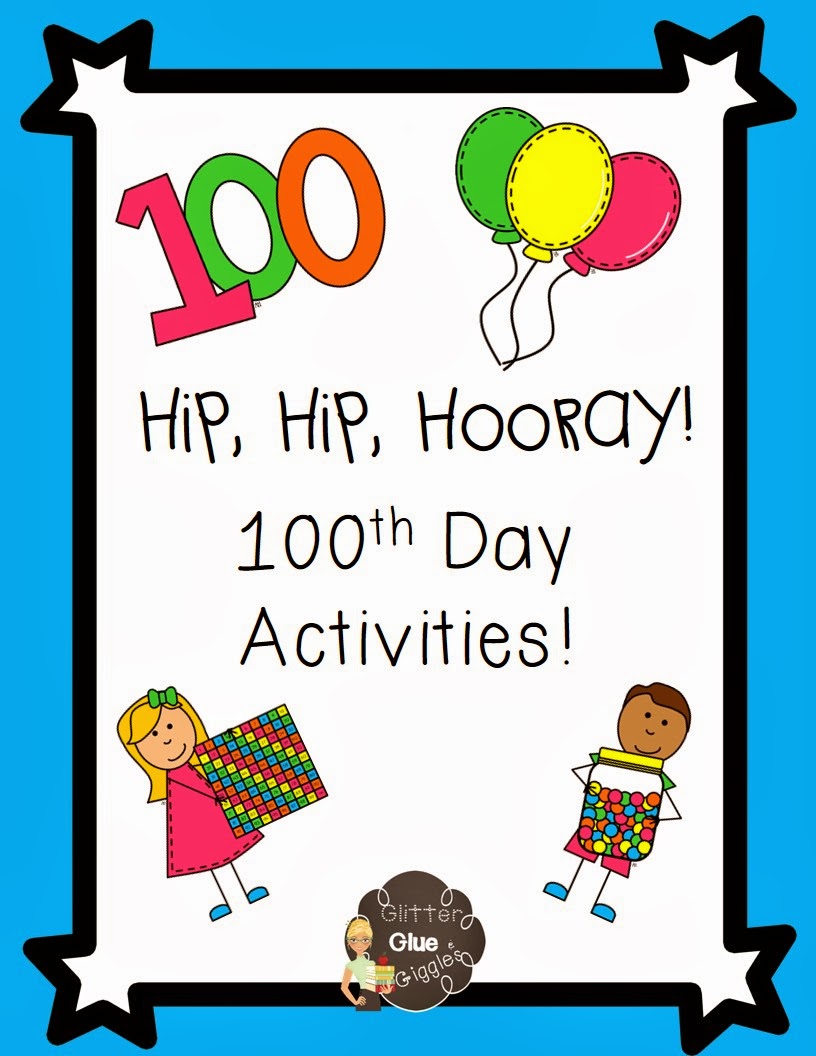 Glitter, Glue & Giggles: 100th Day Fun & Freebie!