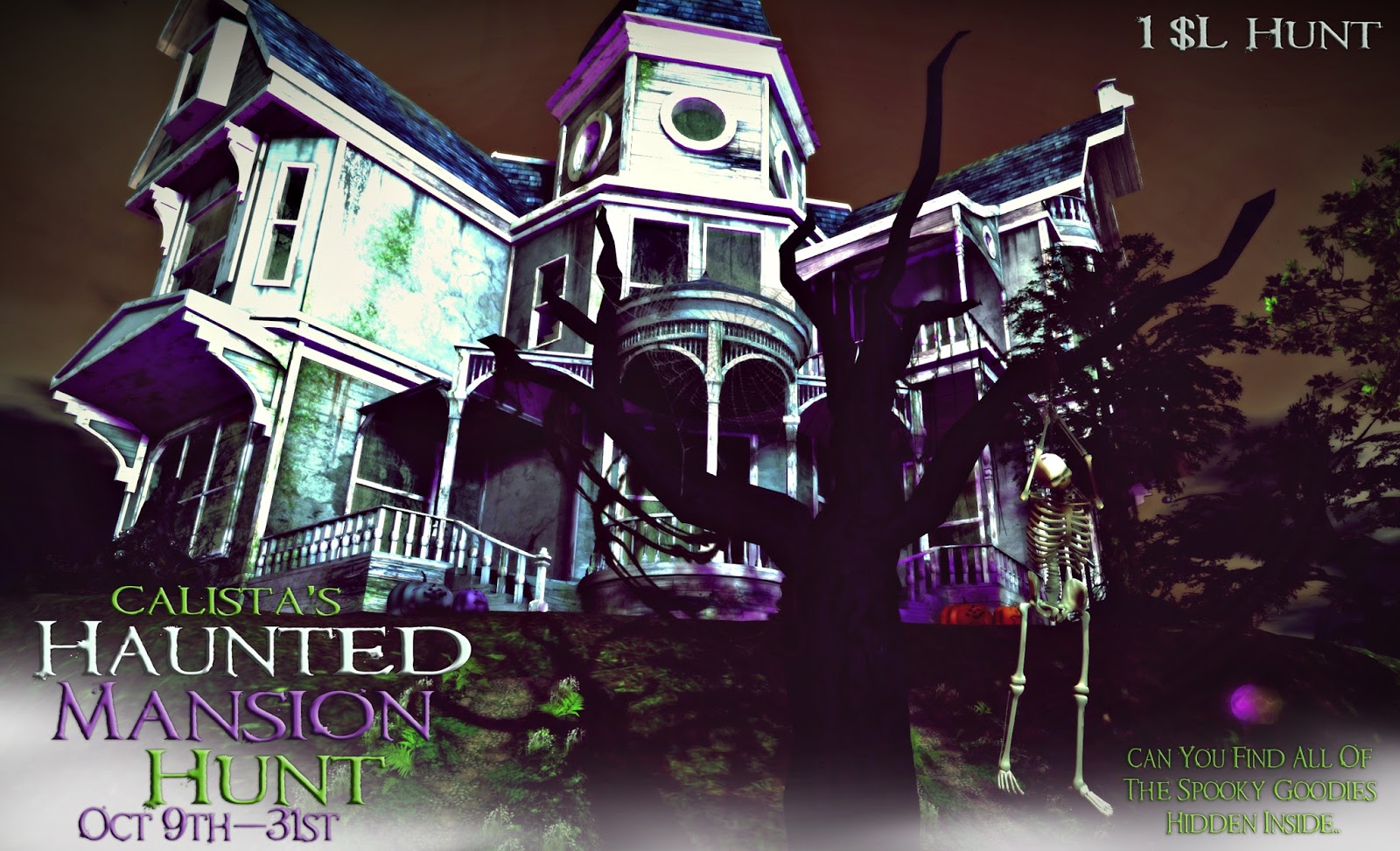 [QE] Designs: Haunted Mansion Hunt