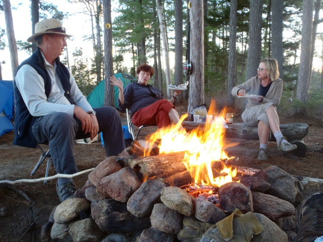 LITTLE TUPPER LAKE & ROCK POND & ROUND LAKE canoe camping. Adirondack Park.