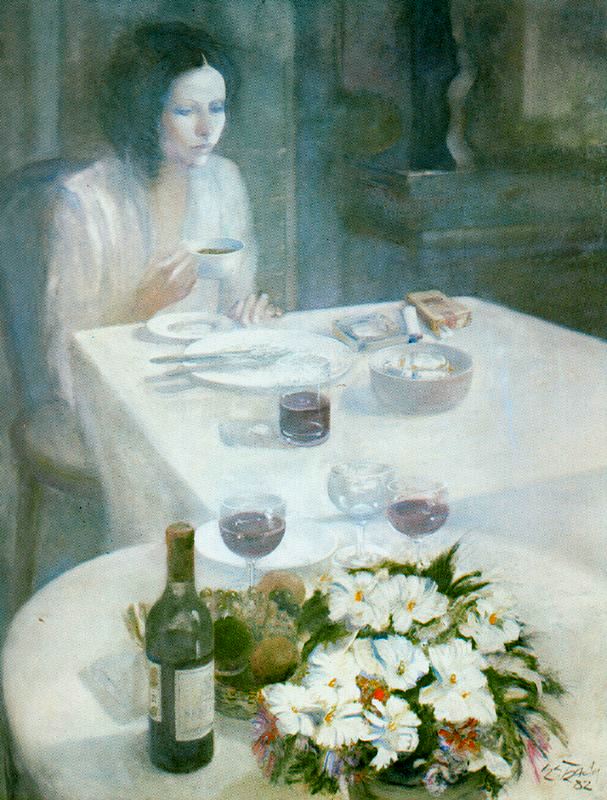 Painting of Adolfo Estrada artist, Adolfo Estrada paintings