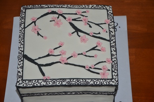 Margs Kitchen: Japanese theme cake