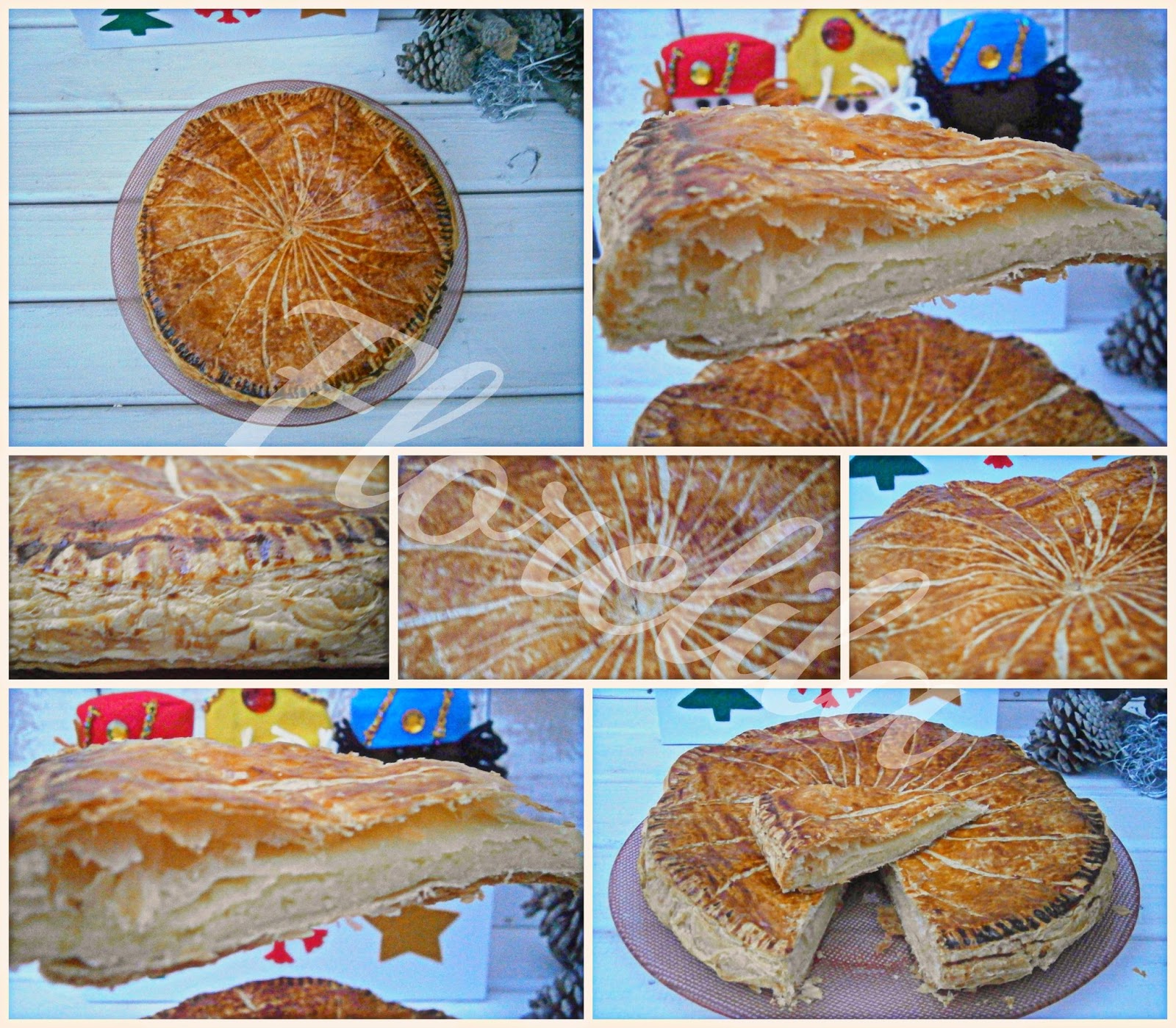 Florelila, recetas y aficiones....by Toñi Navarro: Galette des Rois o Tarta de Reyes.