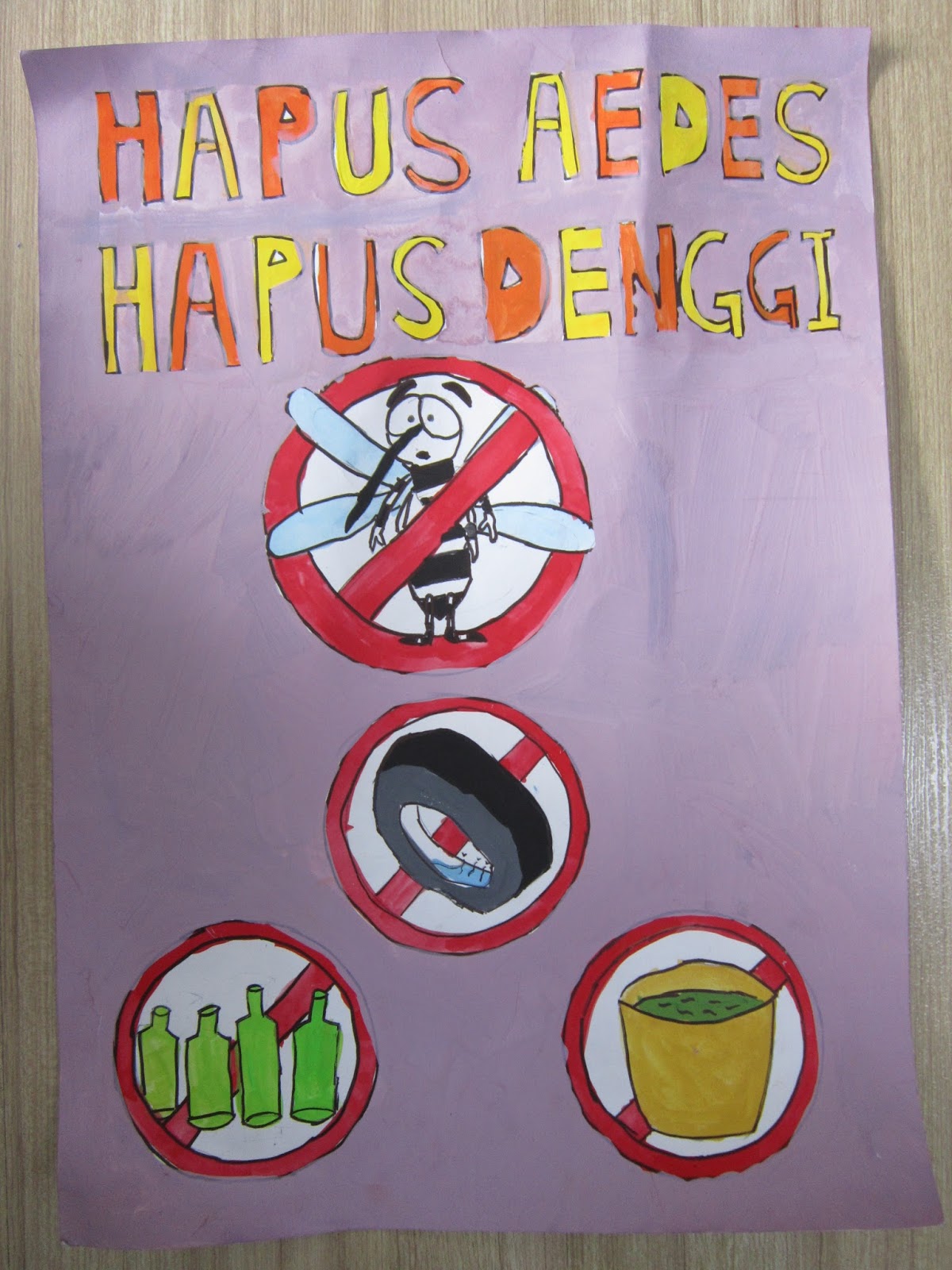 Dengue Patrol SJKC Kong Min Cawangan Satu: Poster Denggi