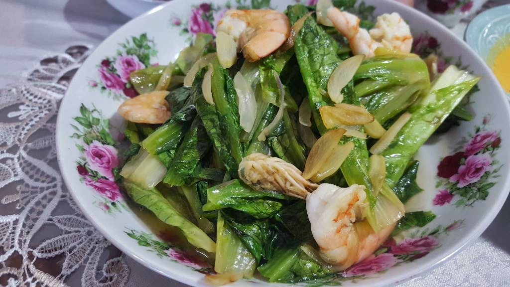 SurayaMSyed: Sayur Yau Mak Goreng