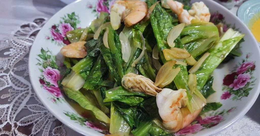 SurayaMSyed: Sayur Yau Mak Goreng