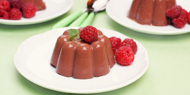 Puding Coklat Lezat Saus Fla | Buku Resep Kue