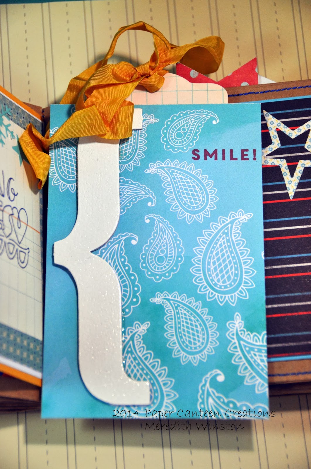 Paper Canteen Creations: Paper Bag Mini Book - Happy Birthday Dear Friend