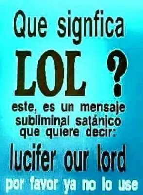 Lo Que Tal Vez No Sabias : Significado de LOL