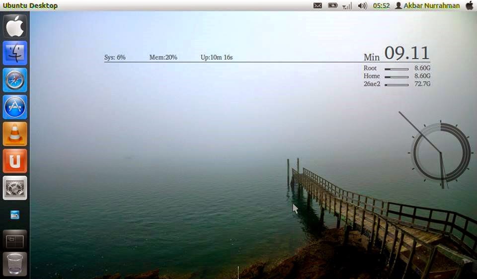 Linux Art Desktop - w