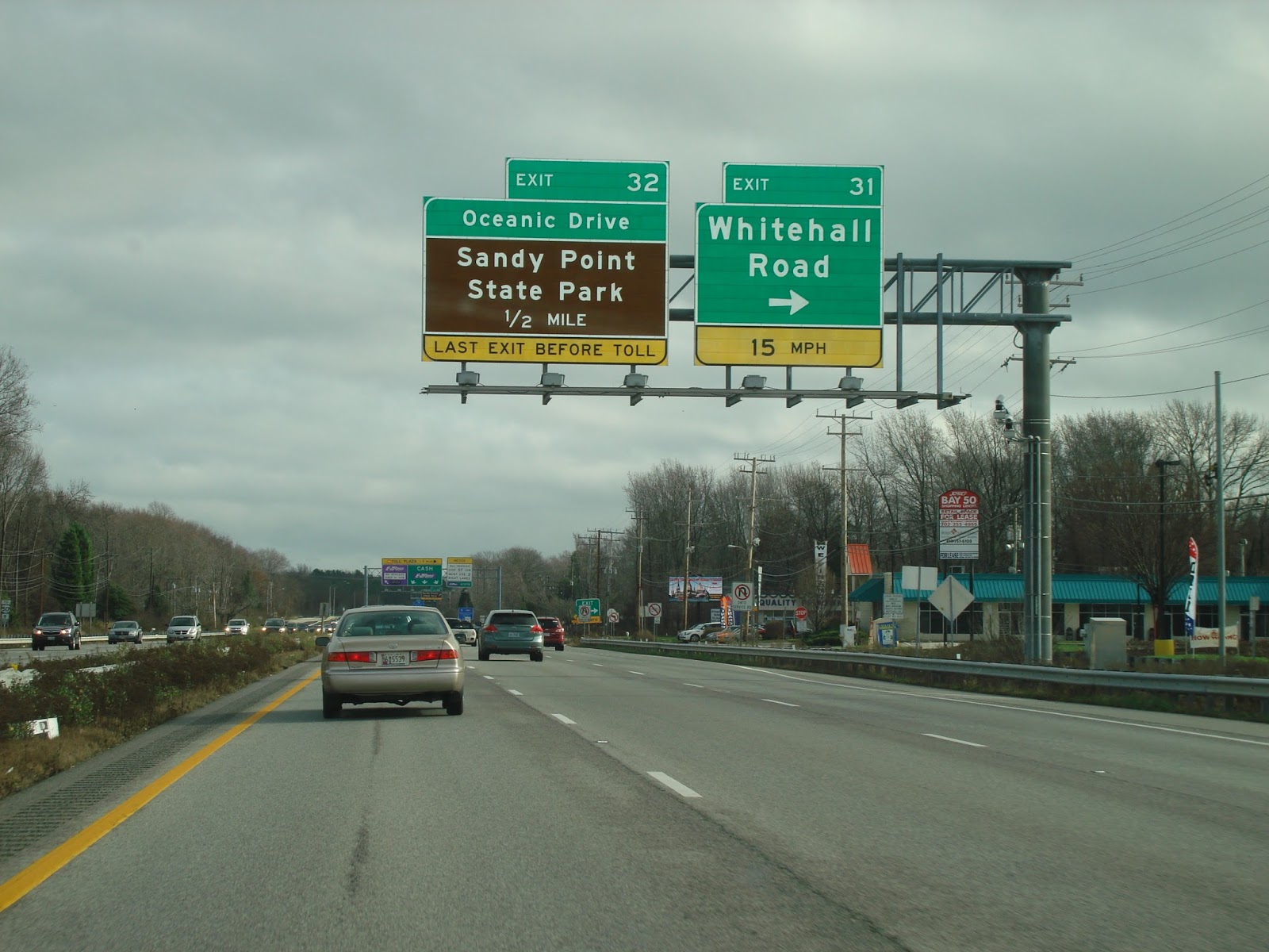 Luke's Signs: Route 50/Route 301 - Maryland