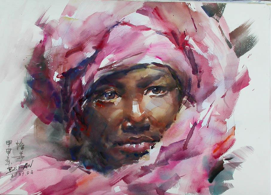 The Watercolour Log: Bei-An CAO