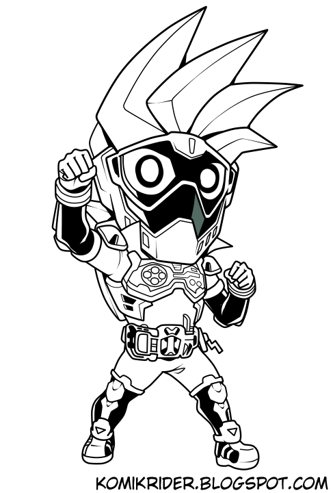 Kamen Rider Ex Aid Coloring Coloring Pages
