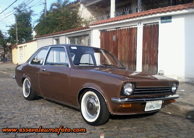 Registros Automotivos do Cotidiano: Chevrolet Chevette 1976