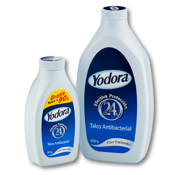 talcos antibacteriales